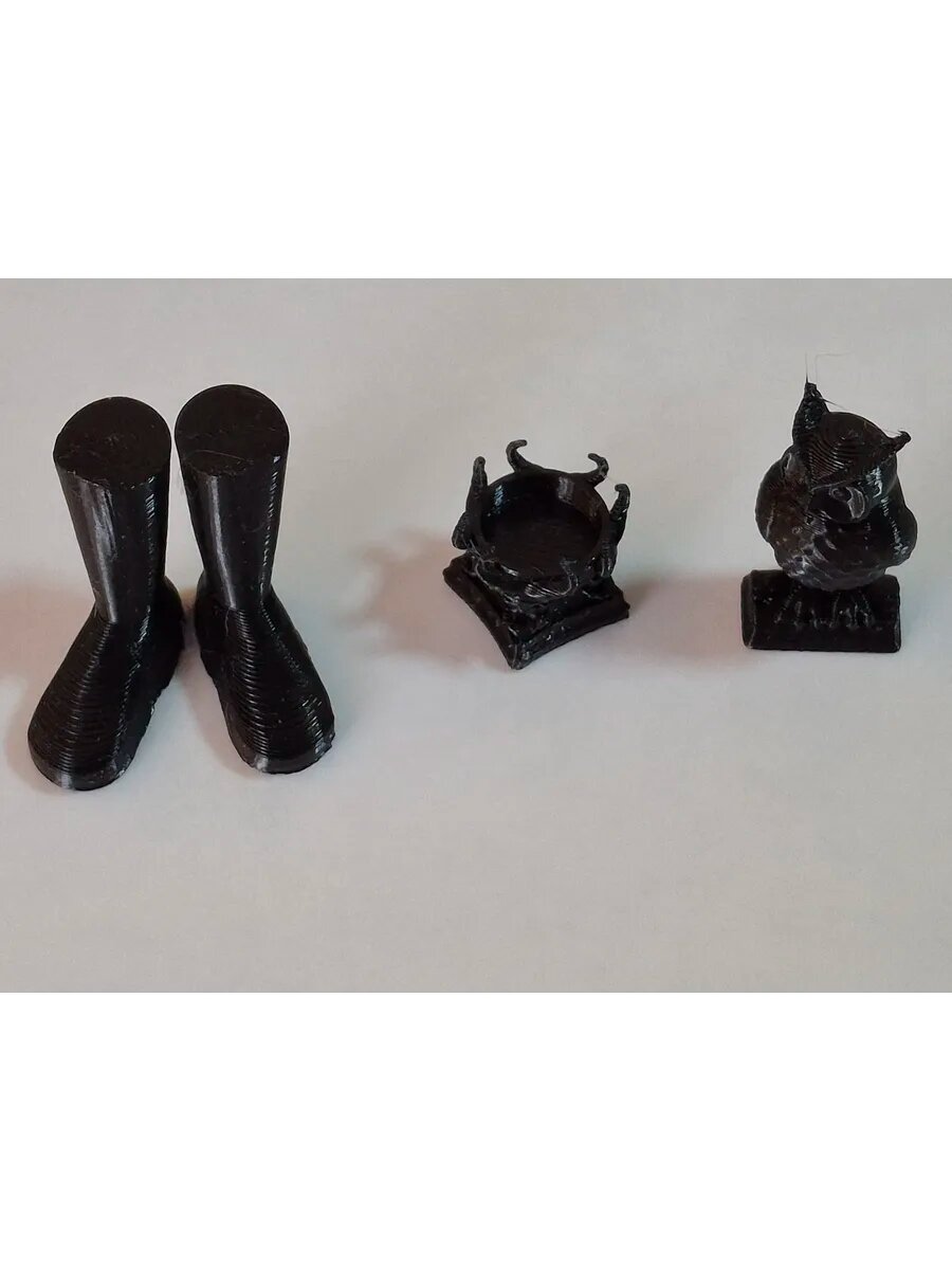 Набор миниатюр - 3 шт, для ватной игрушки