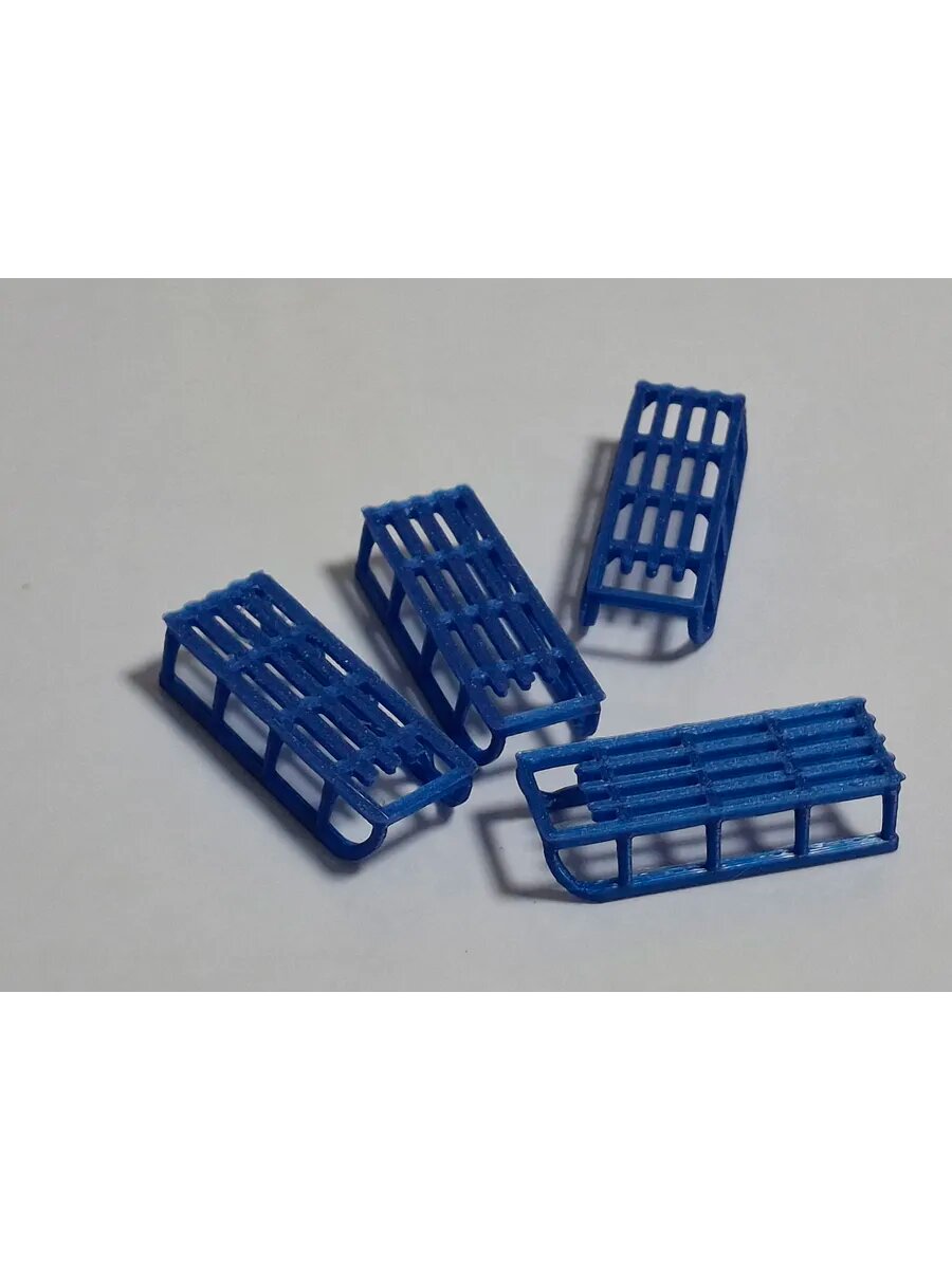 Набор миниатюр "Санки" - 4 шт, 50*25*12, для ватной игрушки