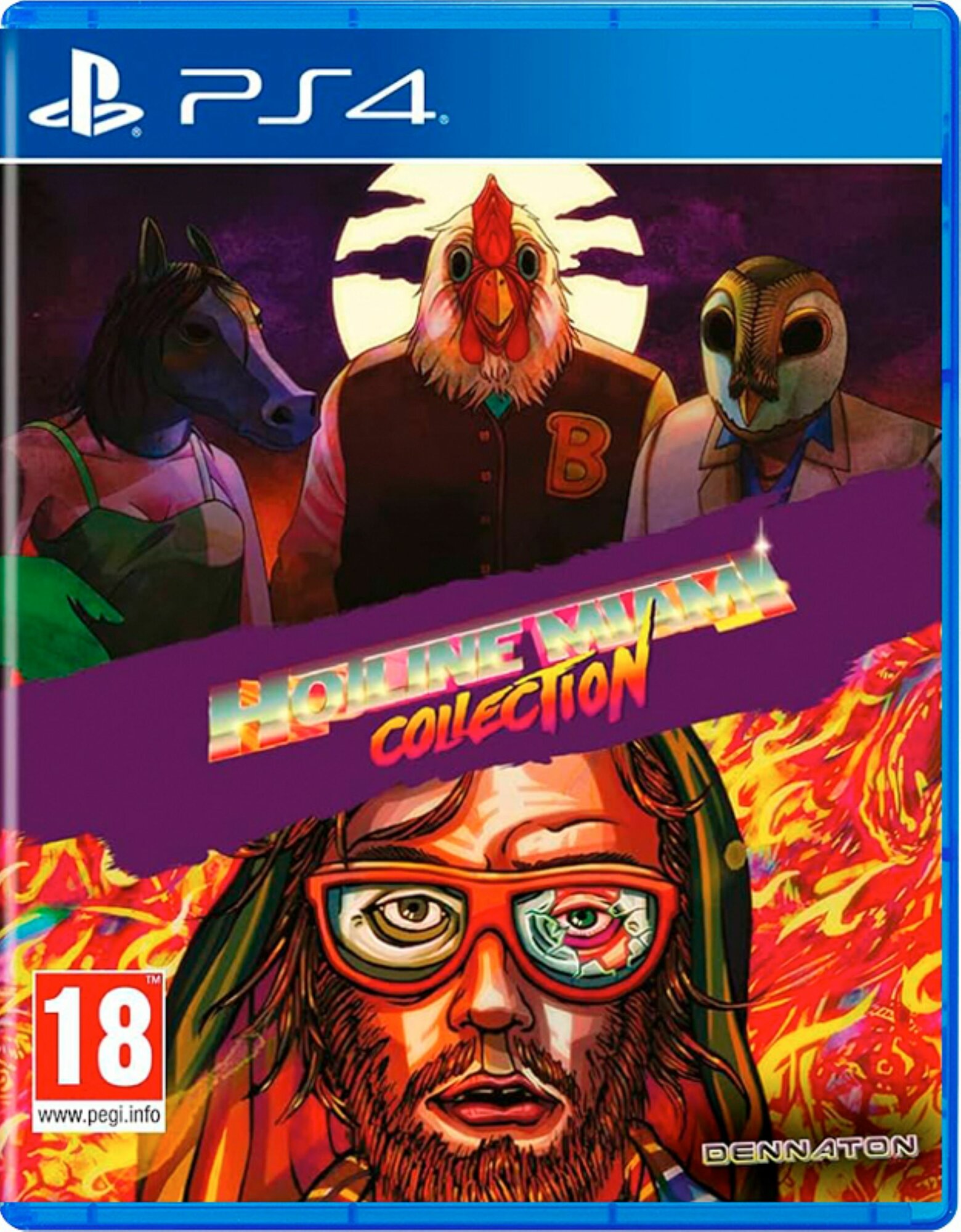 Hotline Miami Collection (1-я часть русские субтитры, 2-я часть английская версия) (PS4)