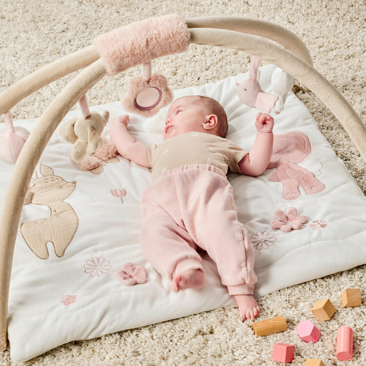 Коврик детский игровой Nattou FANFAN с арками Слонёнок, Оленёнок и Утёнок 759236