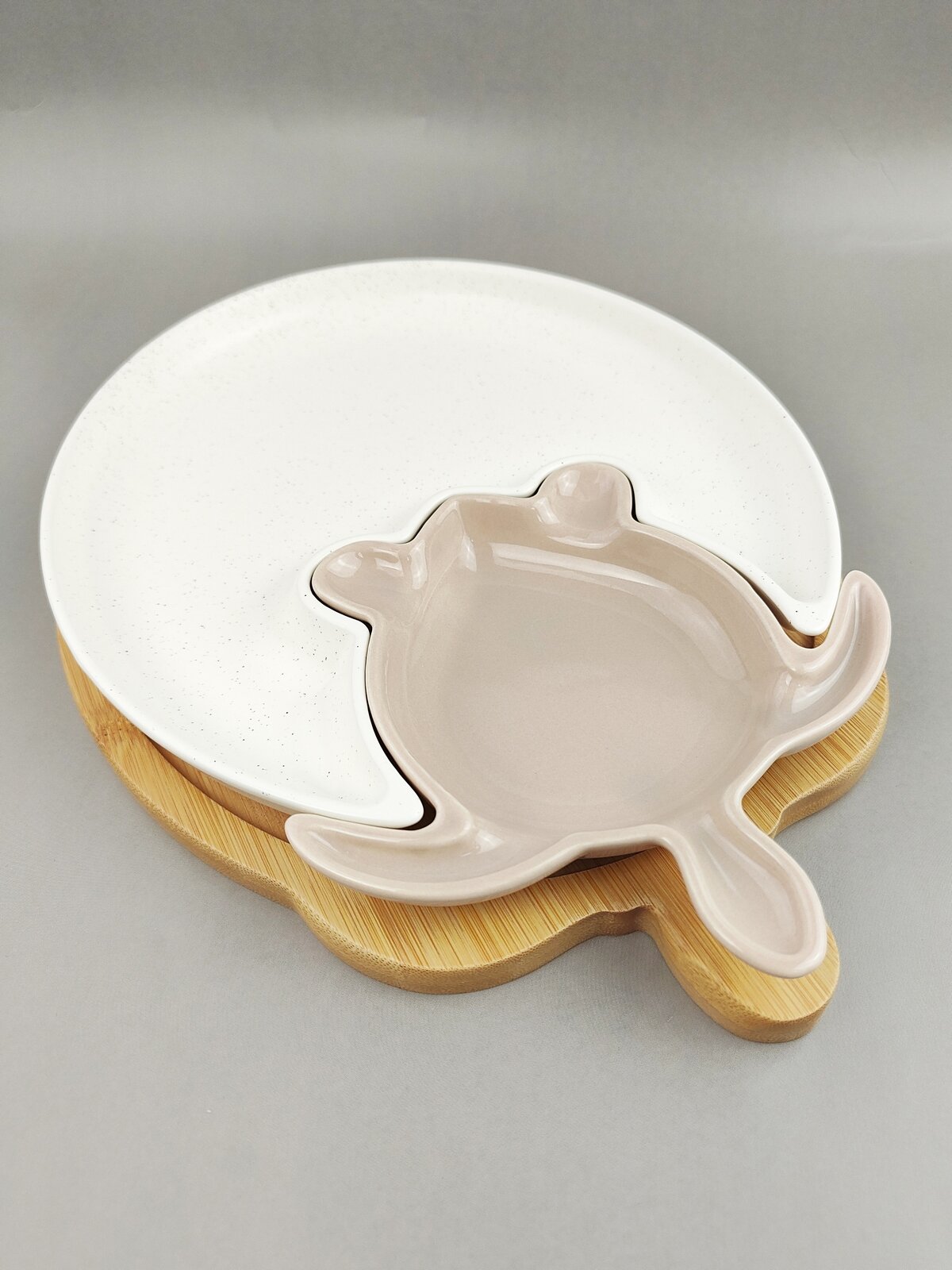 Менажница Fresco, на бамбуковой подставке, 23х29см