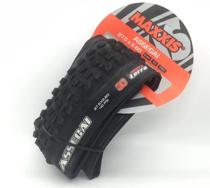 MAXXIS ASSEGAI Бескамерные шины для горных велосипедов 27,5/29 дюймов 27.5x2.6 3CT TR