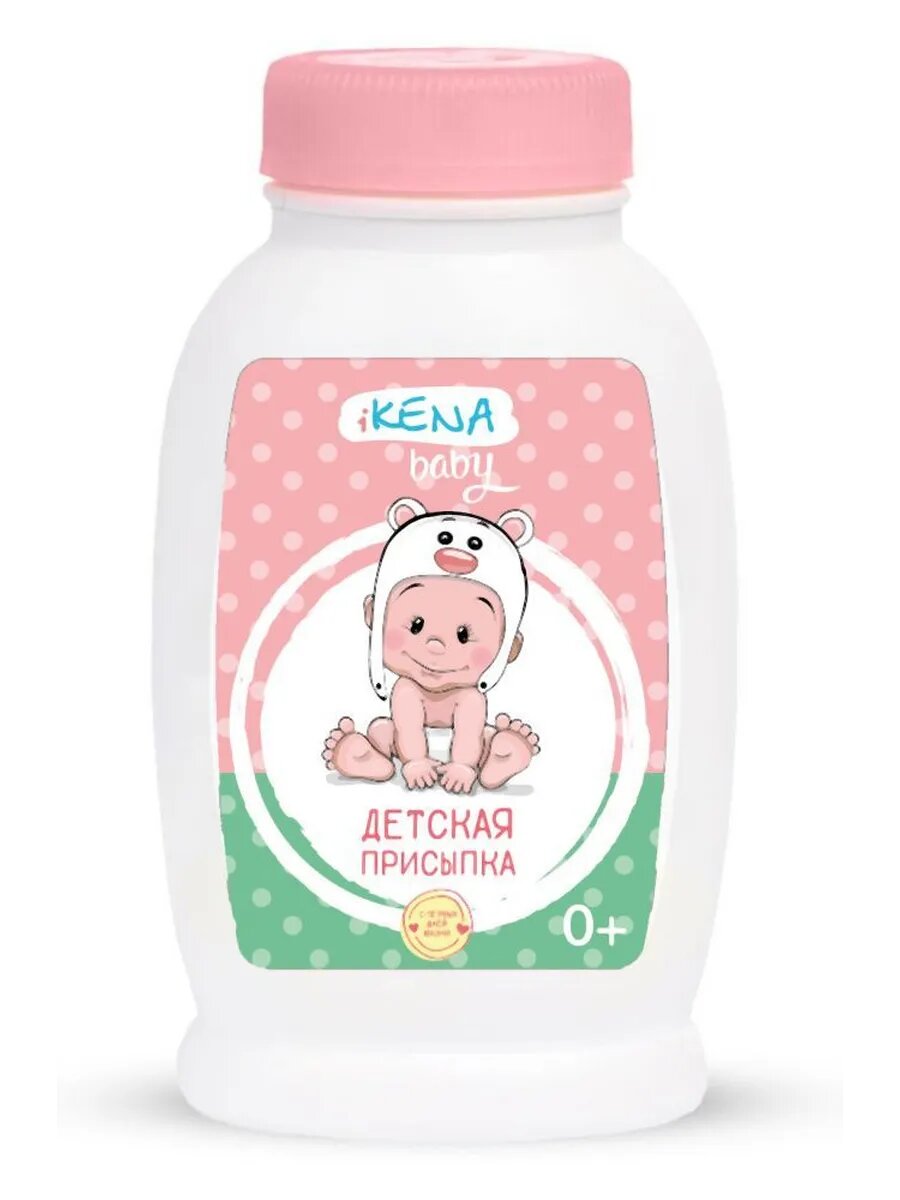 Икена бэби Присыпка детская с цинком, 0+, присыпка, 100 г, 1