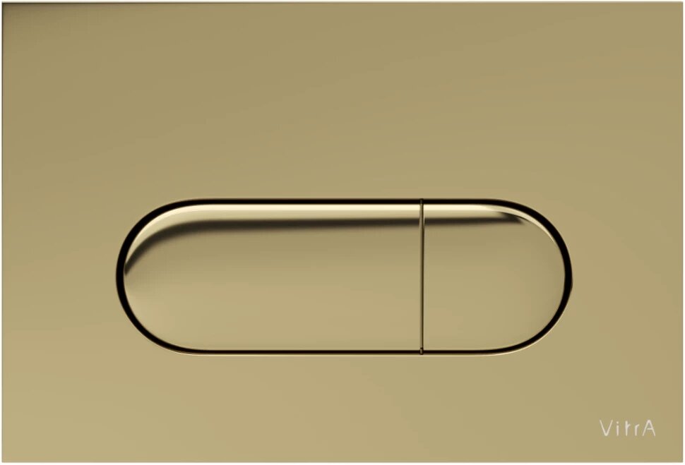 Кнопка смыва VitrA Root Round 740-2224 для инсталляции, золотой