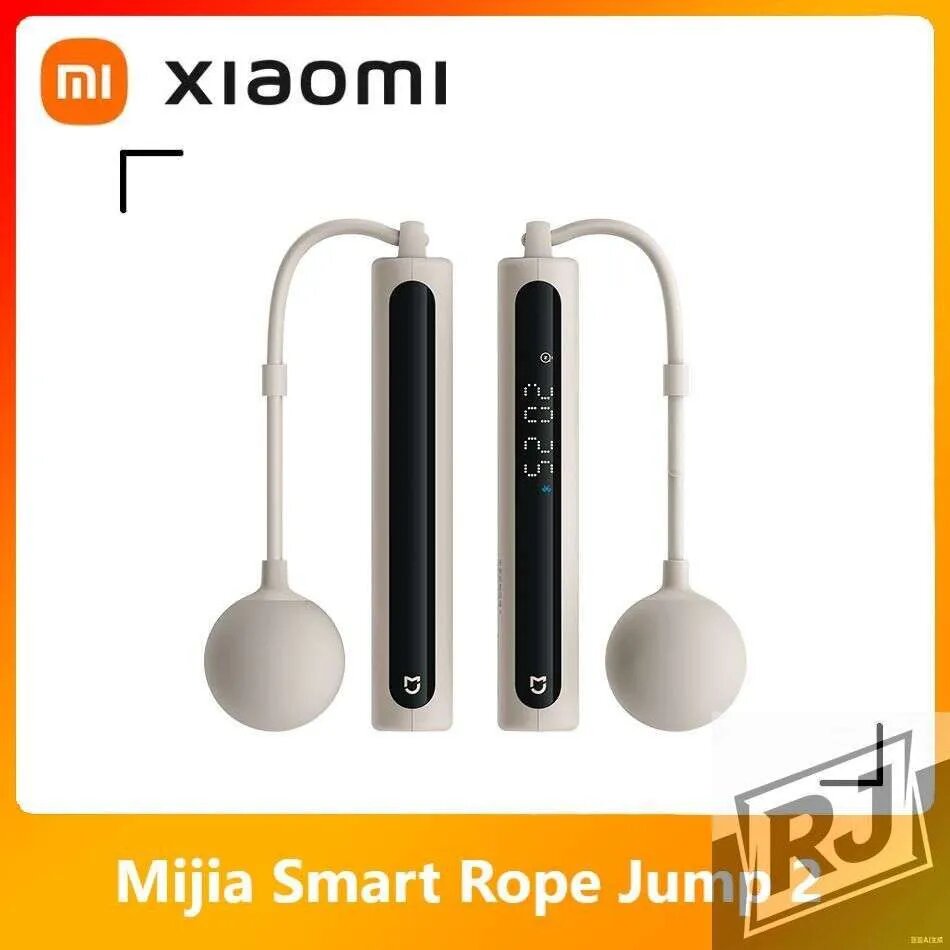 Xiaomi умная тренировочная скакалка 2 для фитнеса и спорта, со счетчиком прыжков, желтая