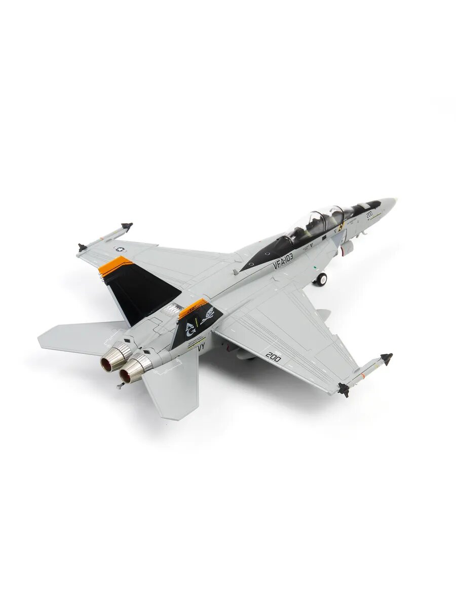 Истребитель F/A-18F 1:72 Металл Веселый Роджер + Стенд