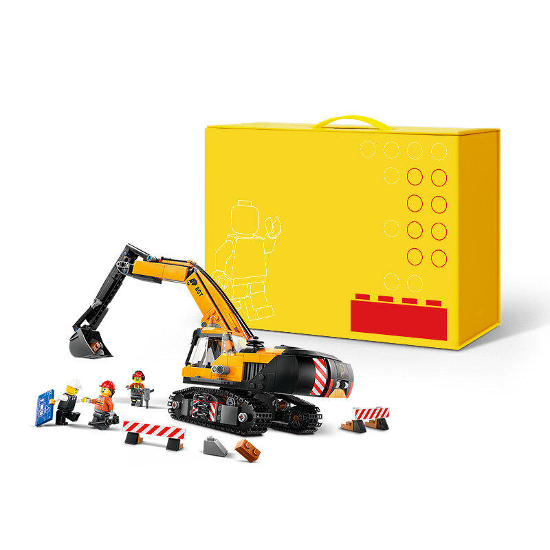 Конструктор LEGO Yellow Excavators 60420