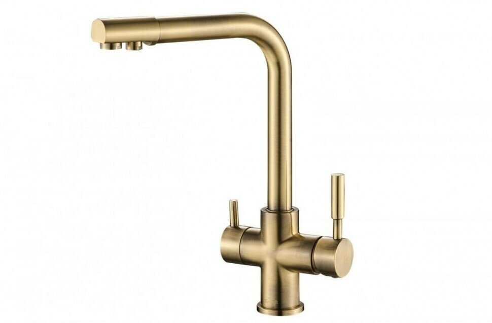 Смеситель Steel Hammer SH 552 BRONZE для кухонной мойки