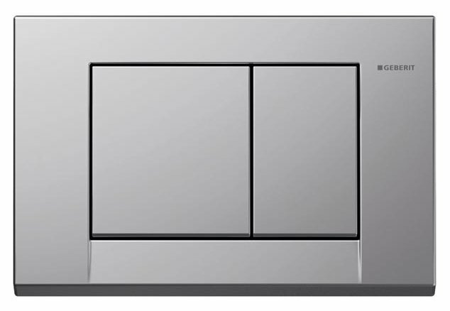 Кнопка смыва Geberit Bolero 115.777.46.1 для инсталляции, матовый хром