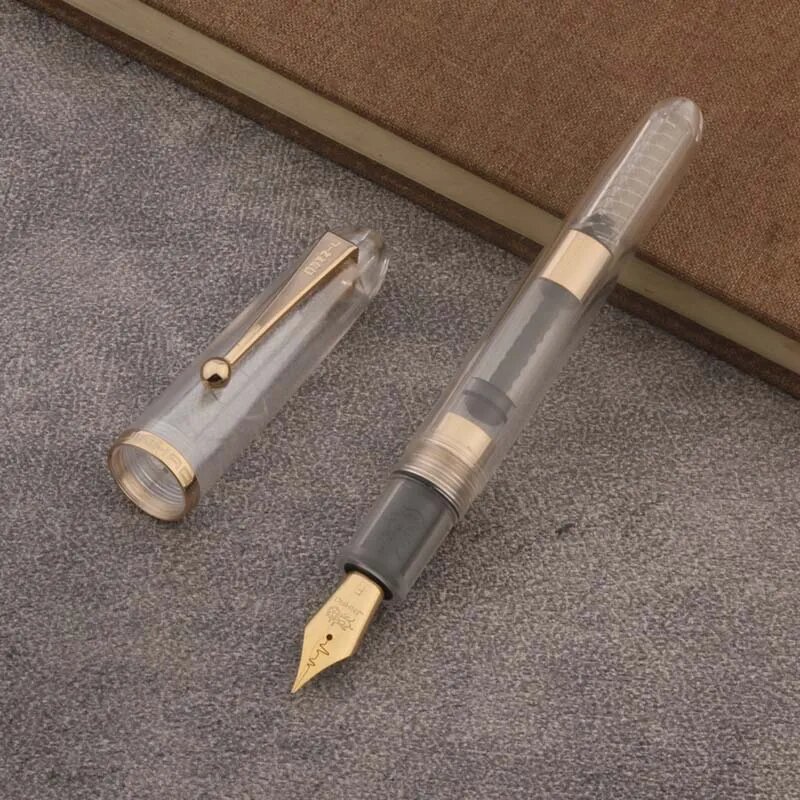 Перьевая ручка JinHao 9016, перо M, Transparent White