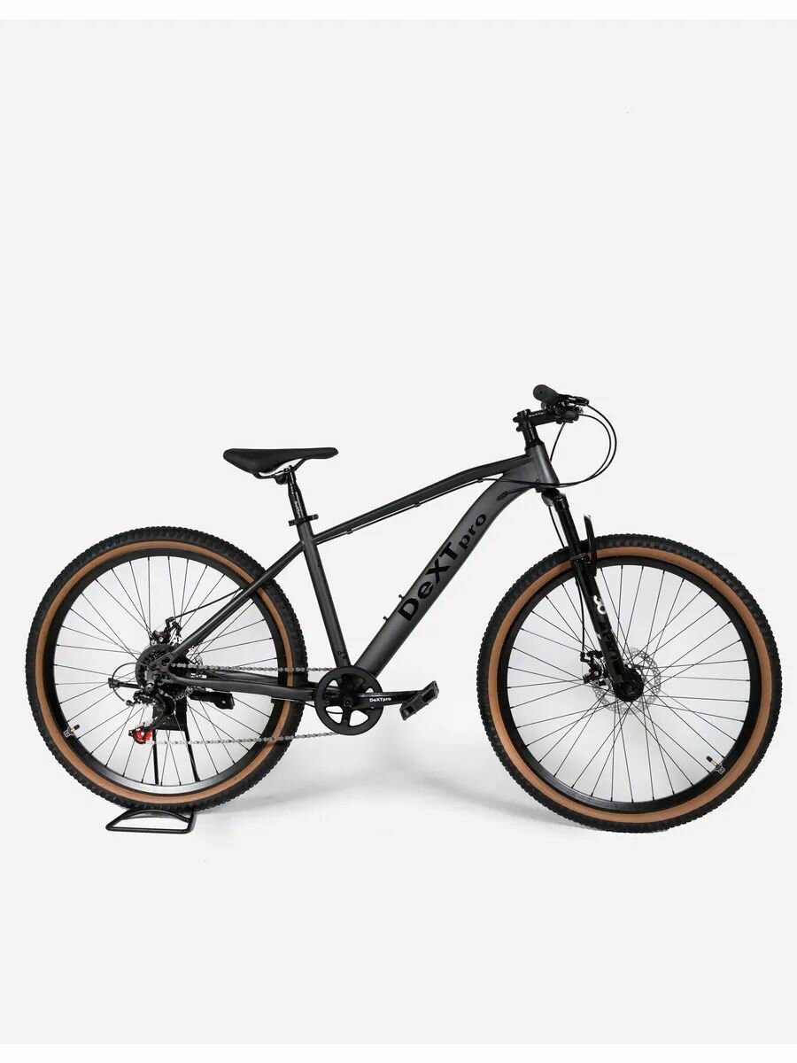 Велосипед DeXTpro00127.5 взрослый скоростной горный колеса 27,5 дюймов, рама 17 черный
