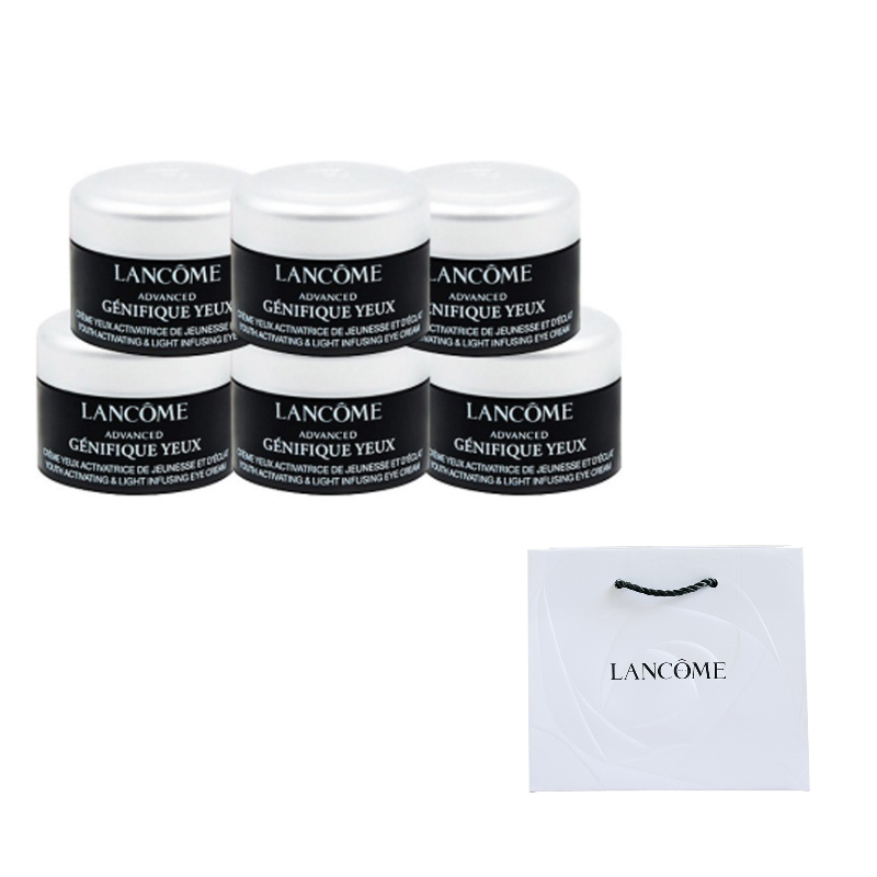 Крем для глаз женский LANCOME 1310890401 набор пробников, 5ml*6, осветляющий, подтягивающий, увлажняющий, от темных кругов и морщин