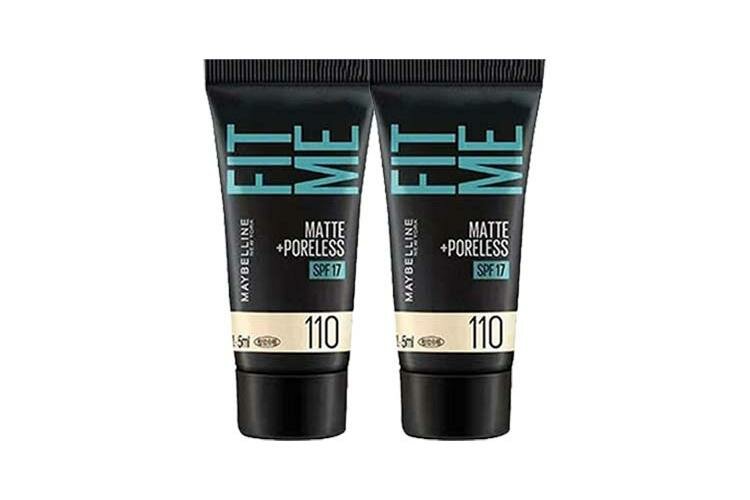 Тональная жидкая основа женская Maybelline Fit Me Набор пробников 5708805