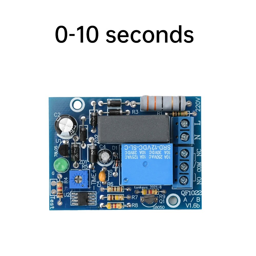 Реле времени Aideepen Timer Relay Delay Switch 220В 0-10 seconds