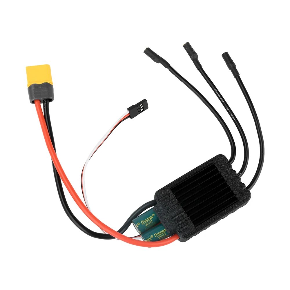 Бесщеточный ESC AM32 120A, Цвет: B