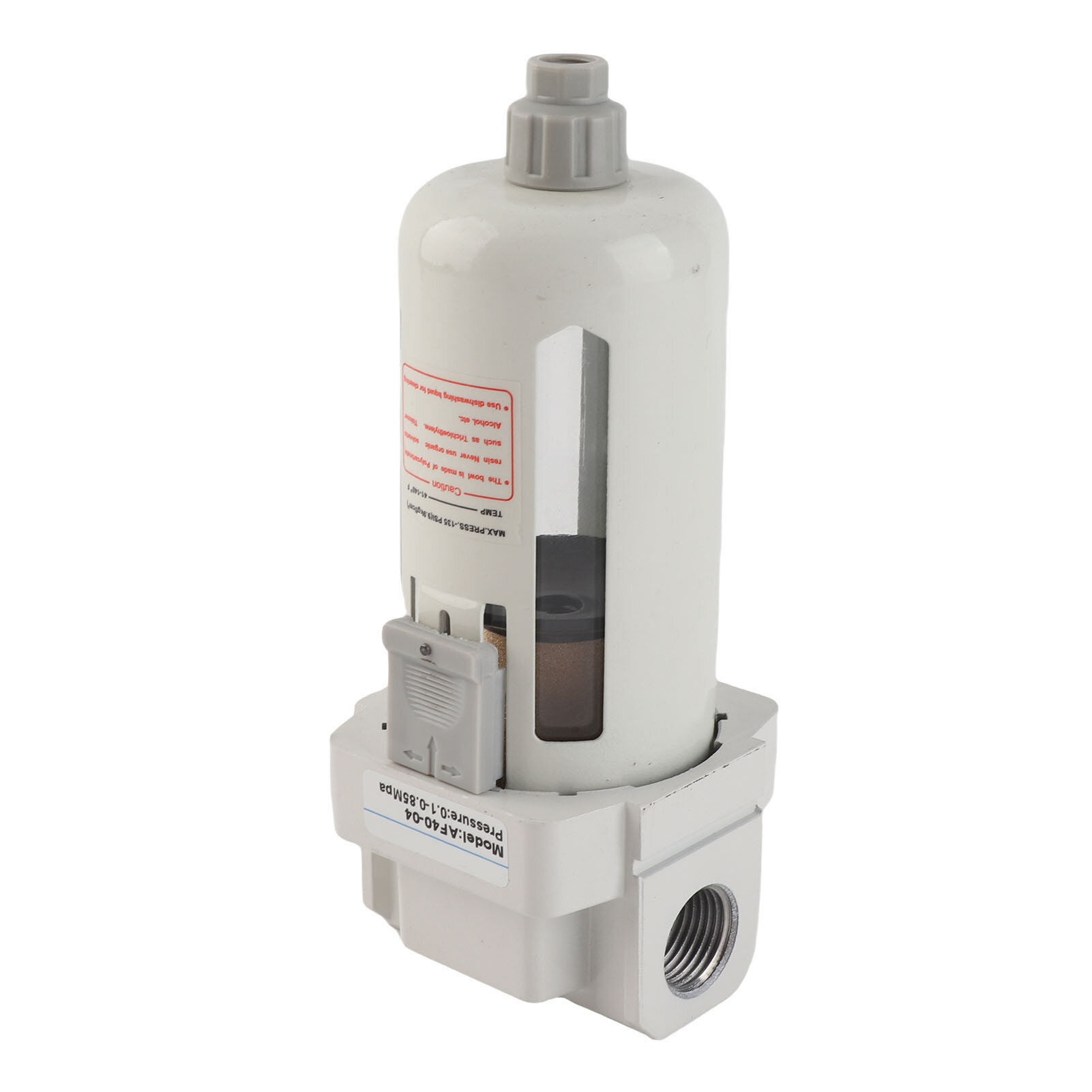 Регулятор давления с резьбой G1/2 дюйма, воздушный фильтр для сохранения сухости, трубопровод компрессора 0,1–0,85 МПа.