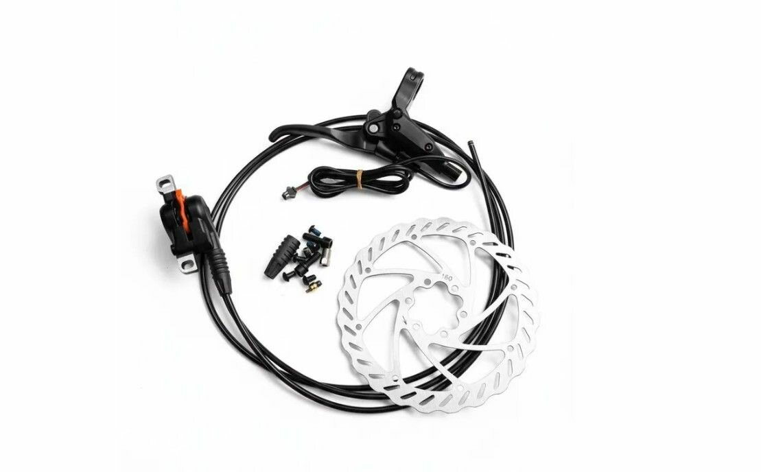 Гидравлический тормоз задний ELTRECO длина гидролинии 2000 мм (комплект) правая