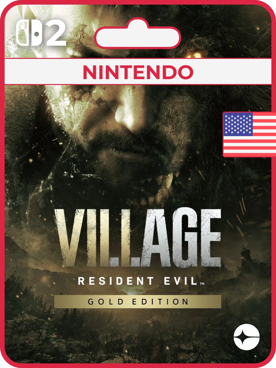 Resident Evil Village Gold Edition для Nintendo Switch 2 [Цифровая версия, США]