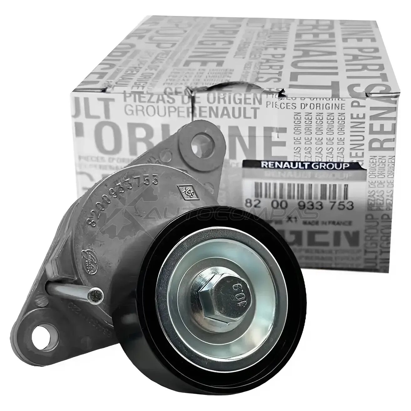 Натяжитель приводного ремня Renault Captur Clio Dokker Duster Espace Kangoo Laguna Logan Megane Scenic Symbol E15S P9 23136548 82 00 933 753