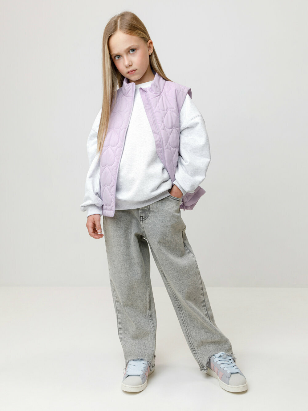 Жилет утеплённый утепленная жилетка для девочки, демисезон