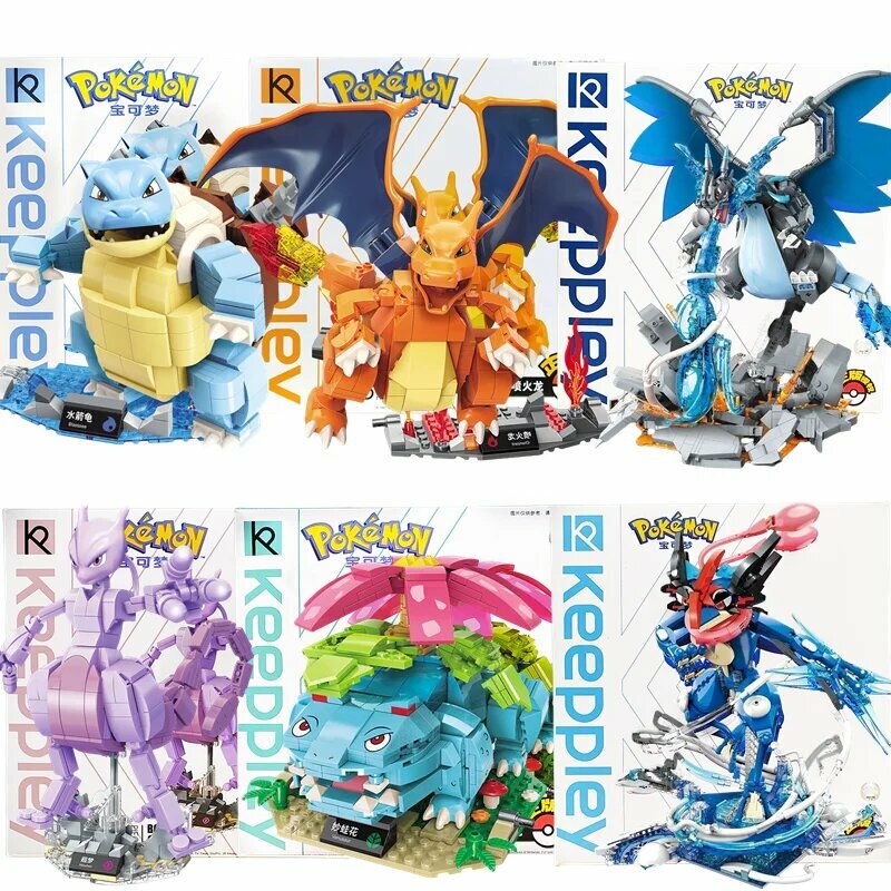 Keeppley Pokemon Greninja, конструктор, цвет Greninja — фото 1
