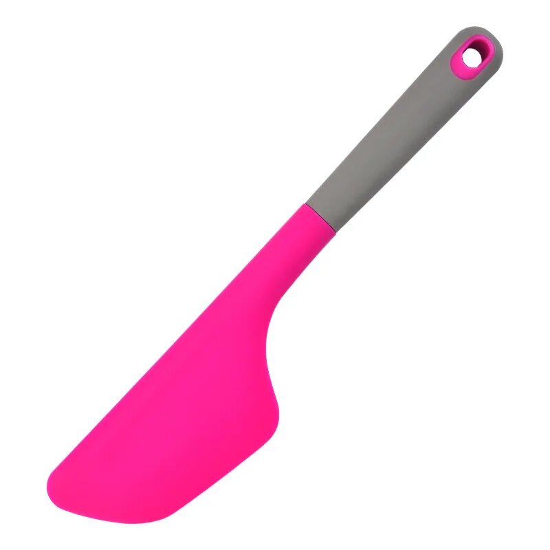 Розовая силиконовая лопатка для выпечки, Color: B-Rose red