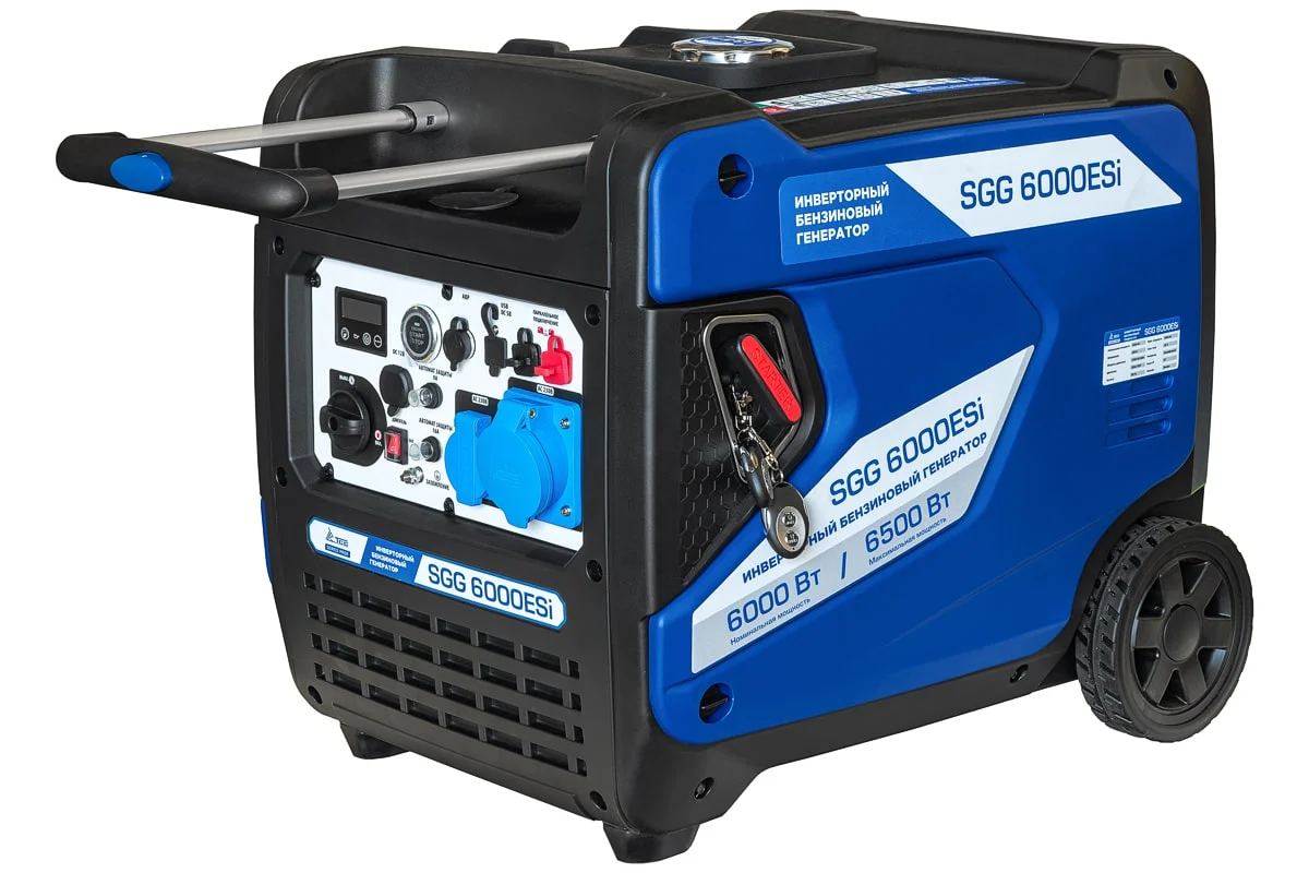 Бензогенератор инверторный ТСС SGG 6000ESi 060063