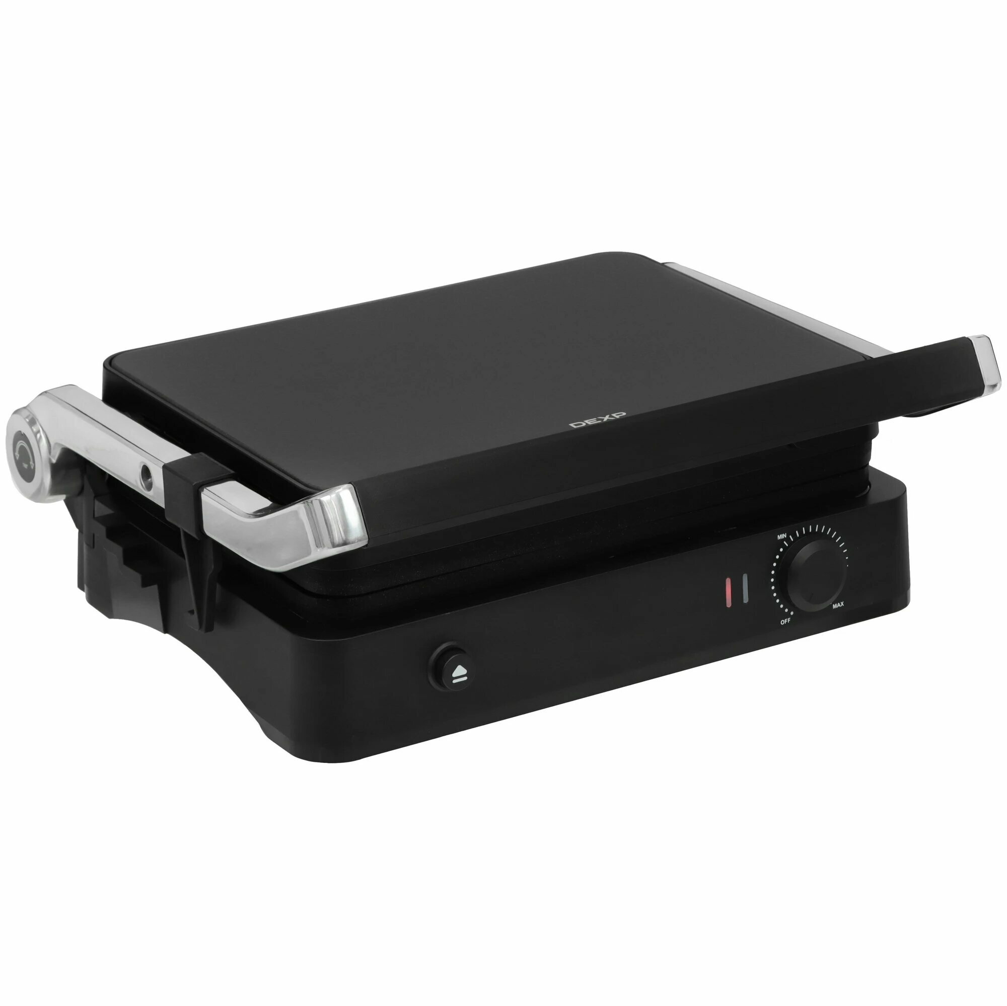 Гриль DEXP GRL-G2000BR (2000 Вт, антипригарное покрытие) , черный