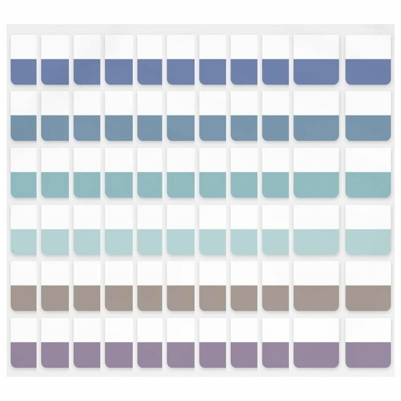 Маркеры-флажки для страниц, Среднего размера - Ретро