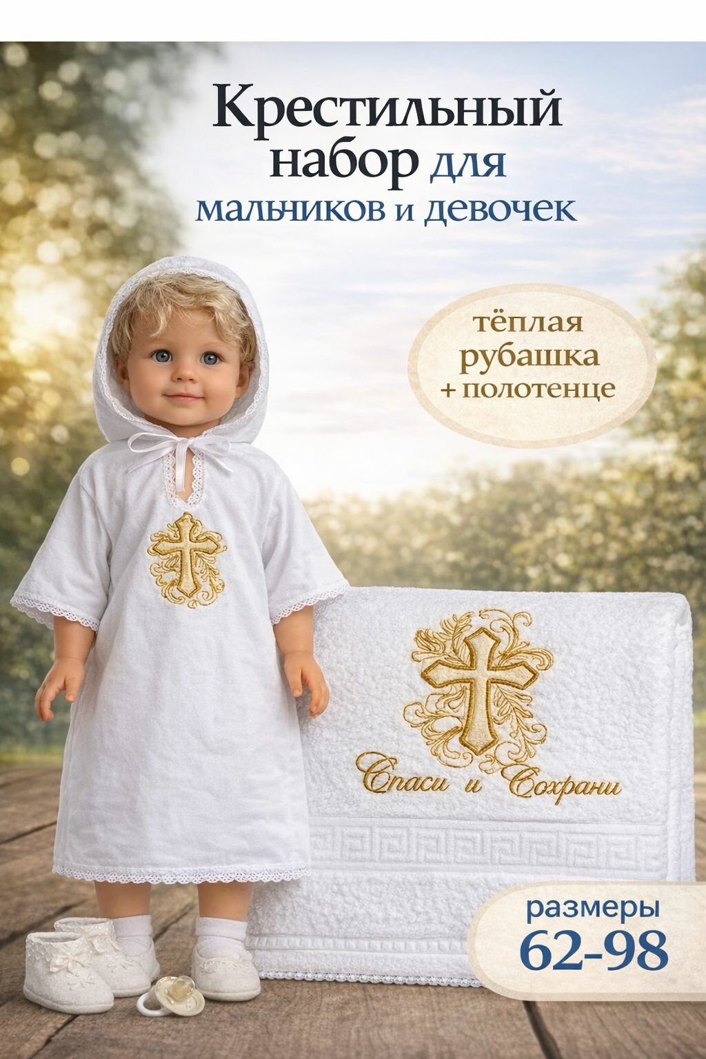 Комплект крестильный