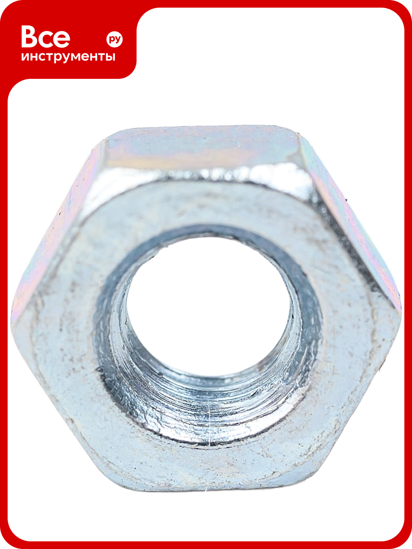 Gigant Гайка DIN934 шестигранная оцинк M4 100 шт 124044