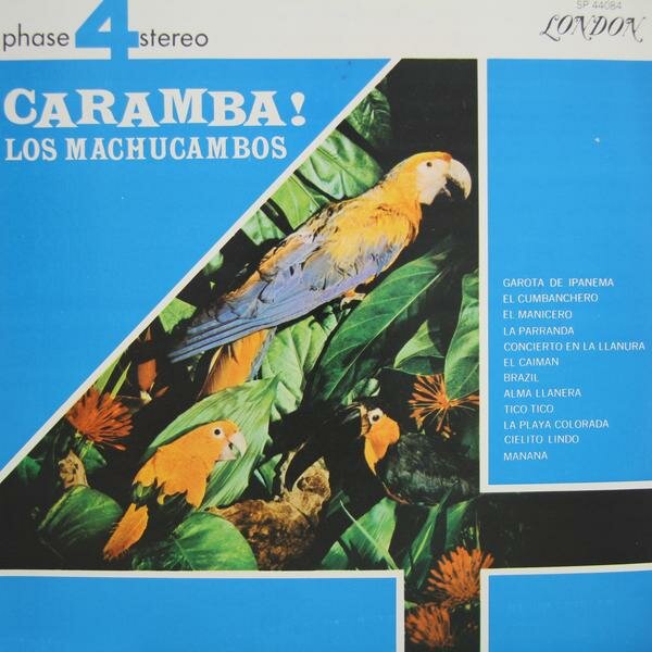 Винтажная виниловая пластинка LOS MACHUCAMBOS - CARAMBA! (JEAN-JACQUES GOLICKI)
