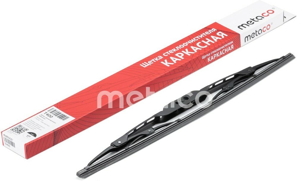 Щетка стеклоочистителя каркасная METACO T400 под крюк 400 мм Hook 9х3