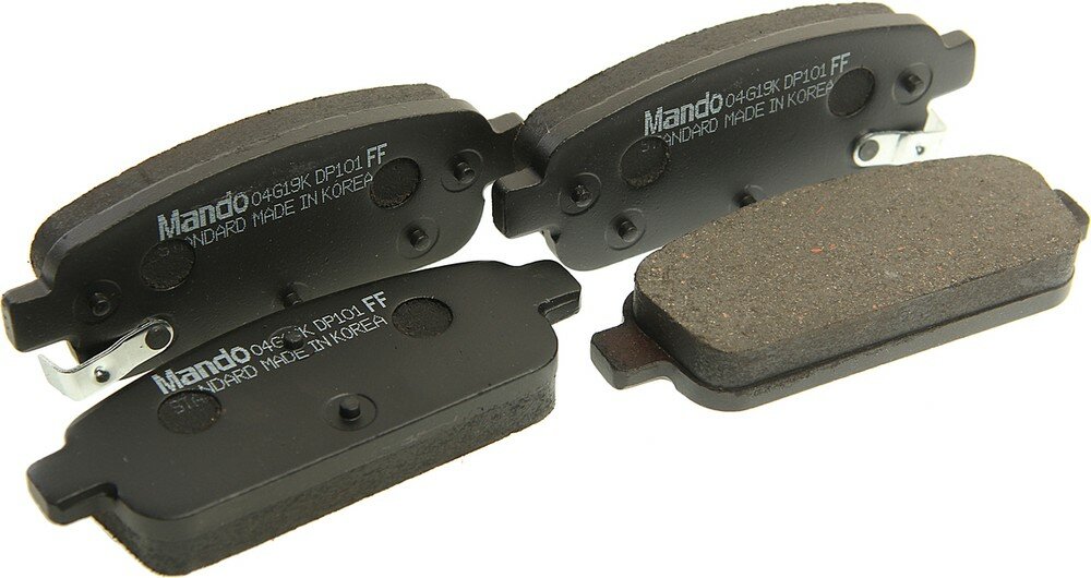 Колодки тормозные задние MANDO MPD31 Chevrolet Cruze 09-, Orlando 11- Opel Astra J 09-, Astra Sport Touer 10-, Mokka