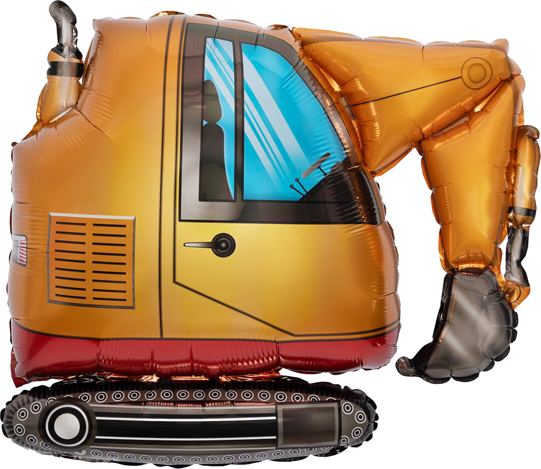 Шар воздушный Falali Фигура, Экскаватор, 76 см