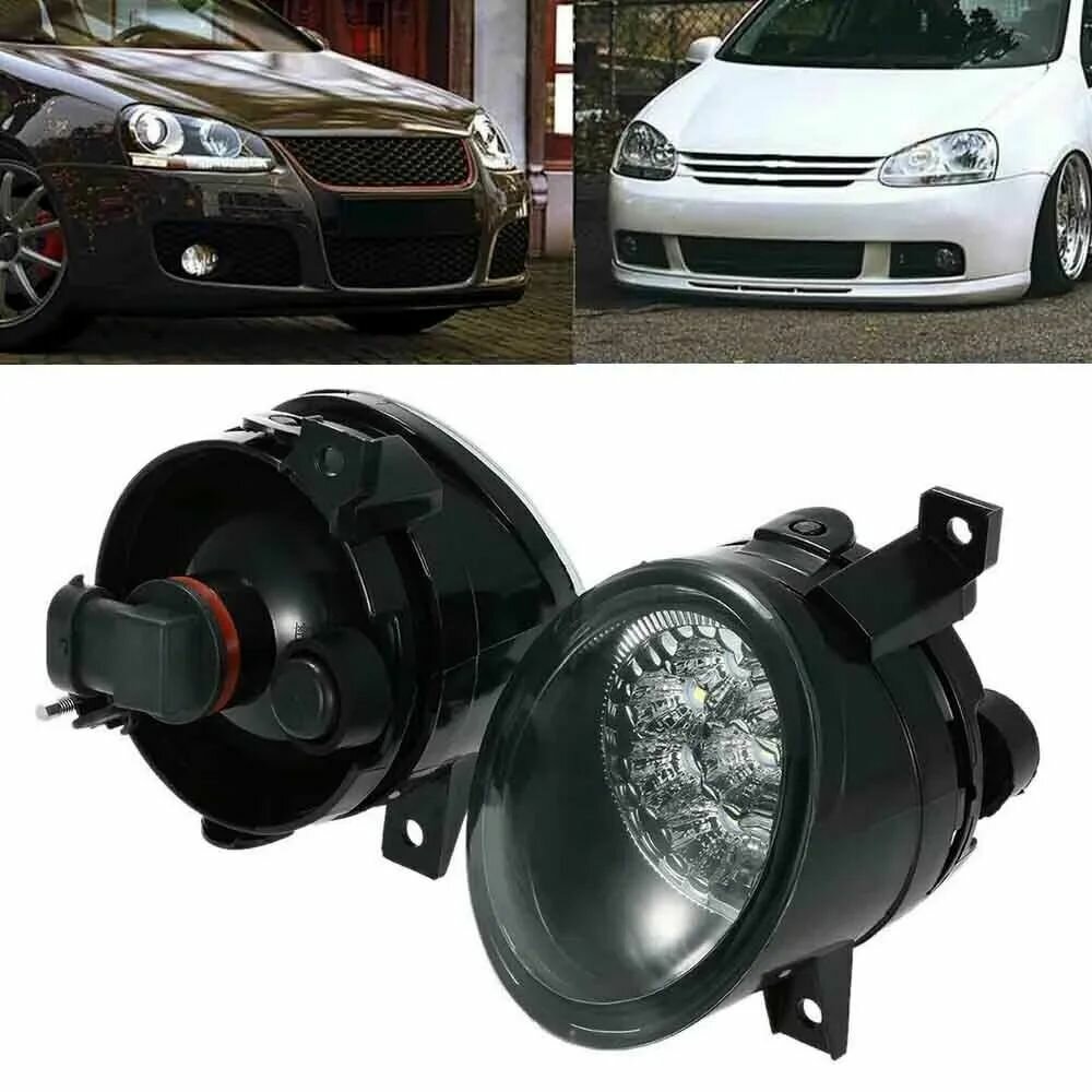 Auforalter Фары автомобильные, 2 шт, арт. 1KD941699, 1KD941700/Передний светодиодный бампер автомобиля Противотуманная фара для VW Golf Jetta GTI MK5 2005-2009 лампа замена аксессуаров