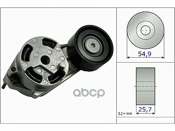 Натяжитель ремня приводного BMW F20 1.6/1.8 Ina арт. 534051610