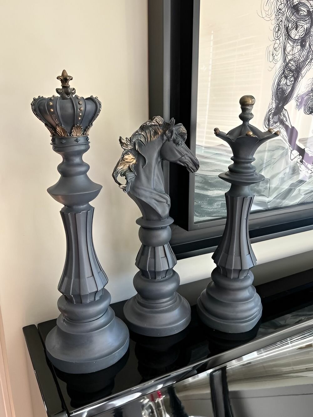 Интерьерное украшение Шахматная фигура Королева