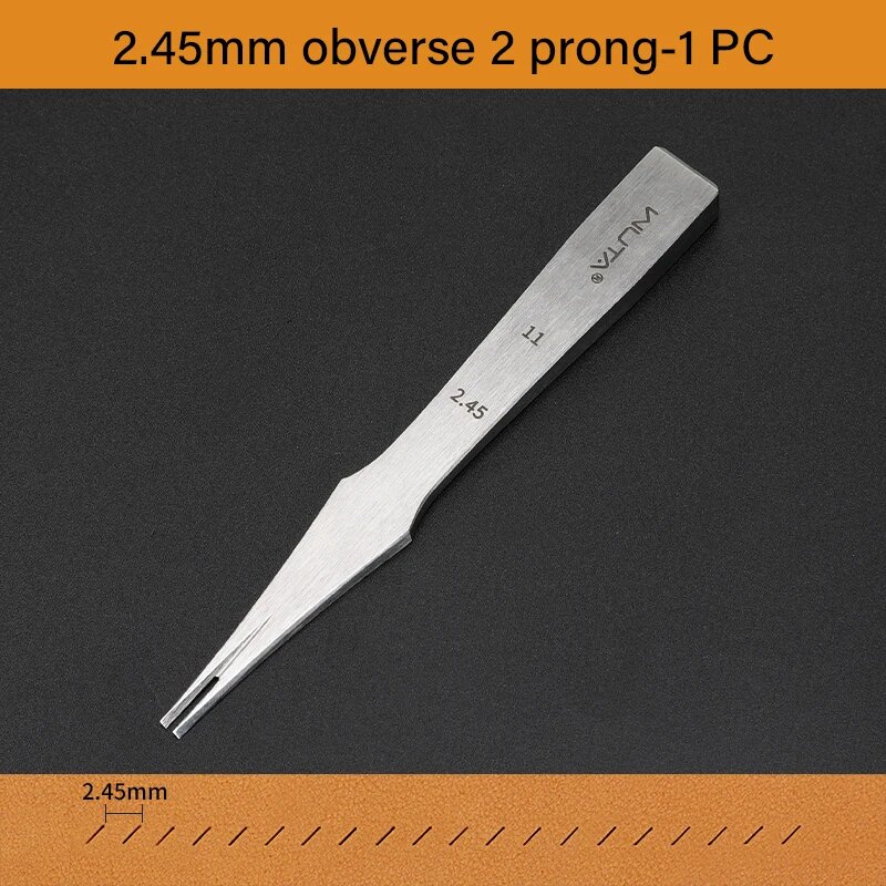 Пробойник для кожи WUTA 2.45mm, 2 зубца
