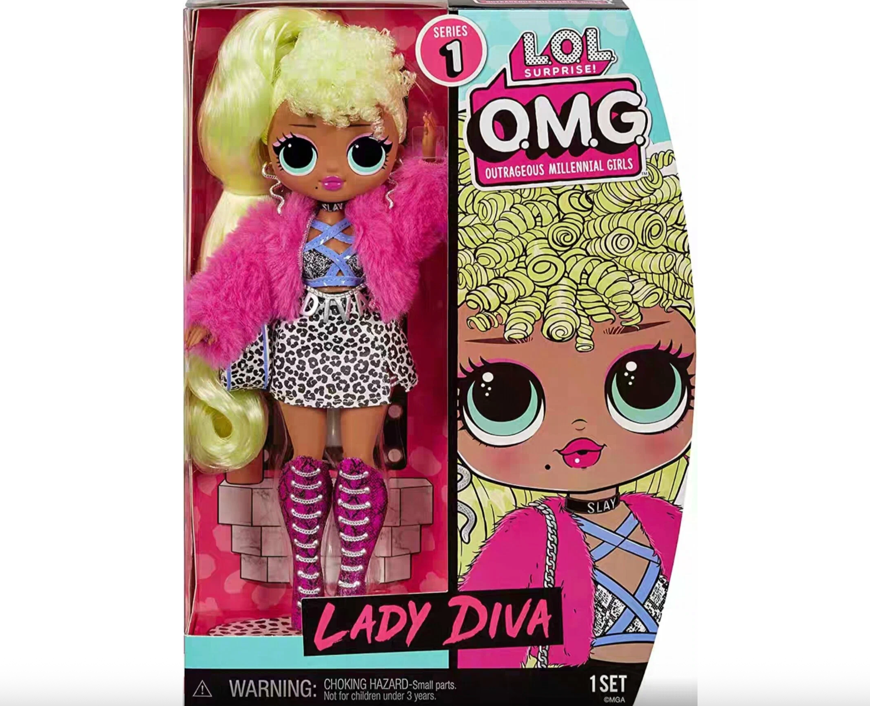 Кукла LOL Surprise OMG Royal Lady Diva Мода