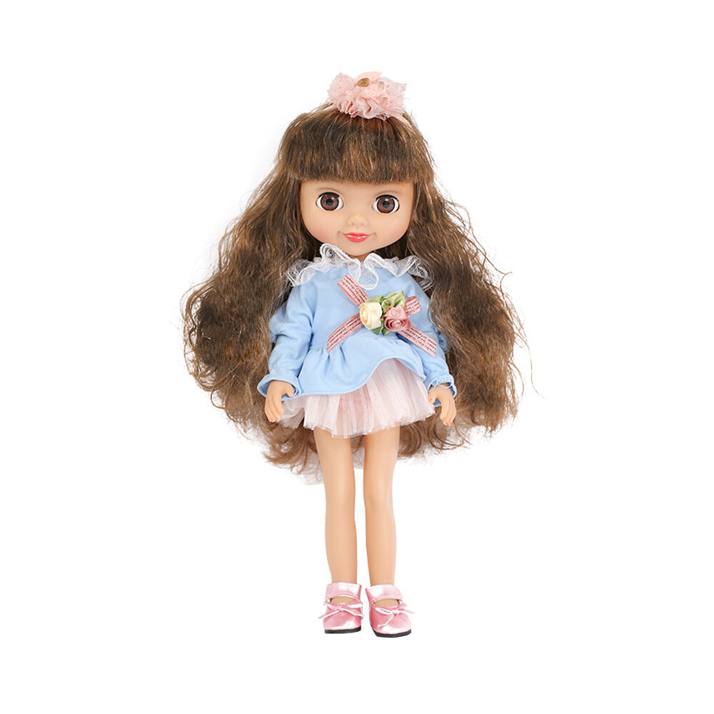 16-дюймовая Имитационная Виниловая Кукла Girl Dress Up Cartoon Doll Подарочная Коробка