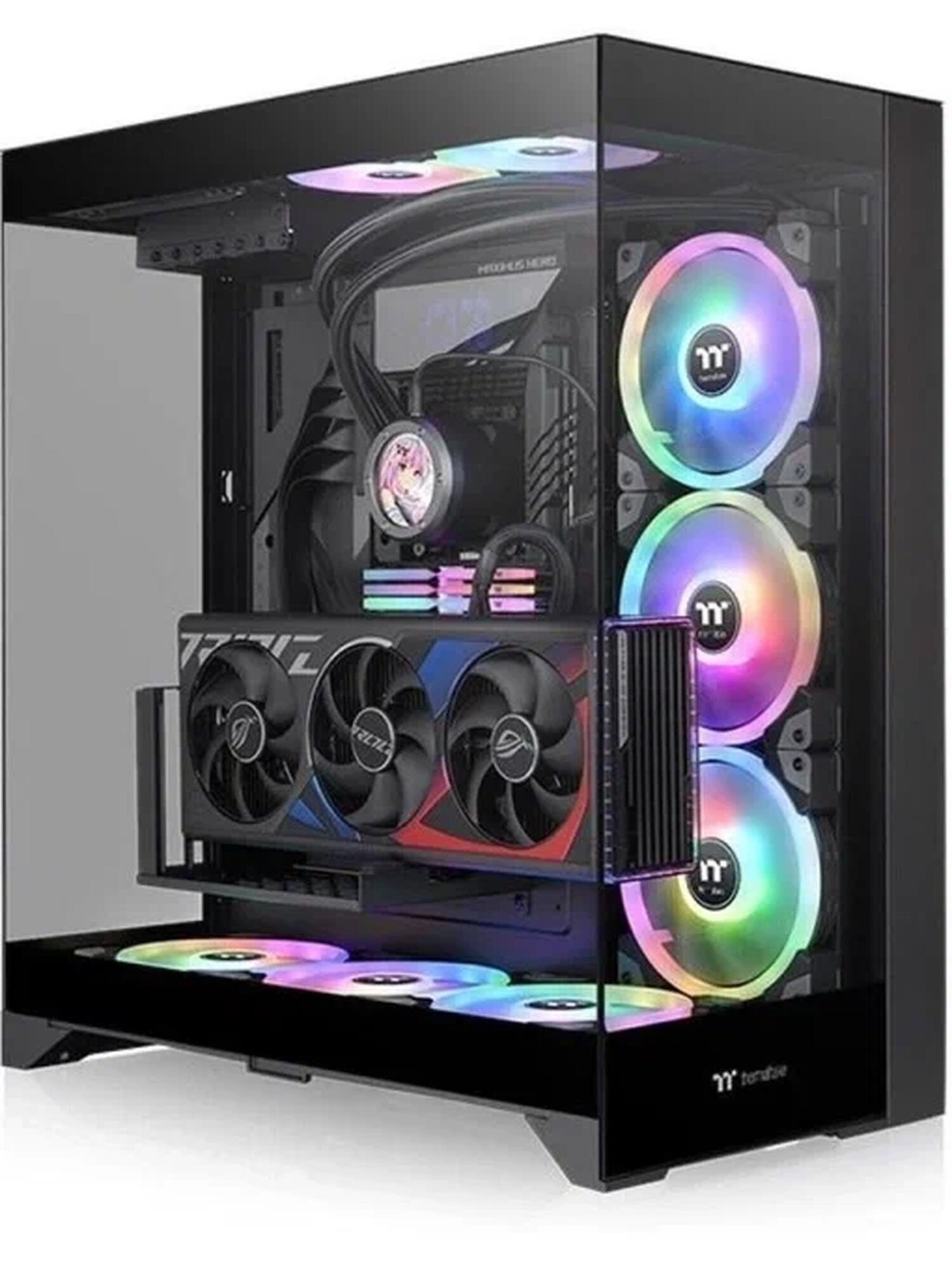 Компьютерный корпус ATX Thermaltake CTE E550 TG черный (ca-1z8-00m1wn-00)