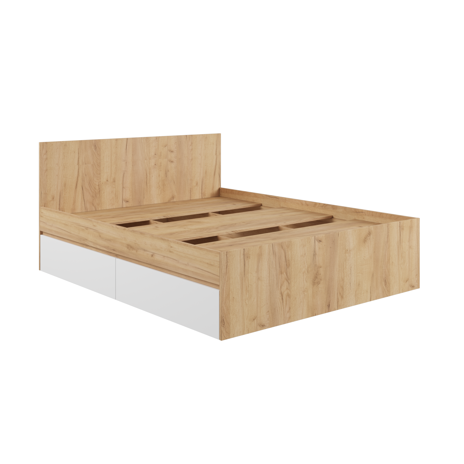 Кровать с ящиками К1.6М Мадера