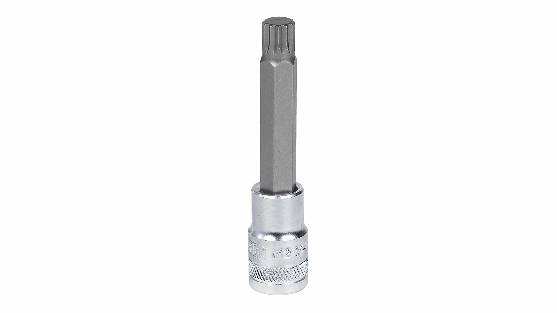 TIREI Головка торцевая 1/2" с удлинённой вставкой-битой SPLINE, M12 SH3D612