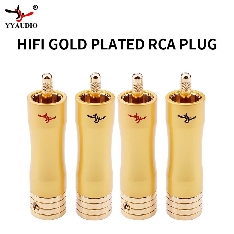 RCA YYAUDIO разъем, золотое покрытие, 16 pcs