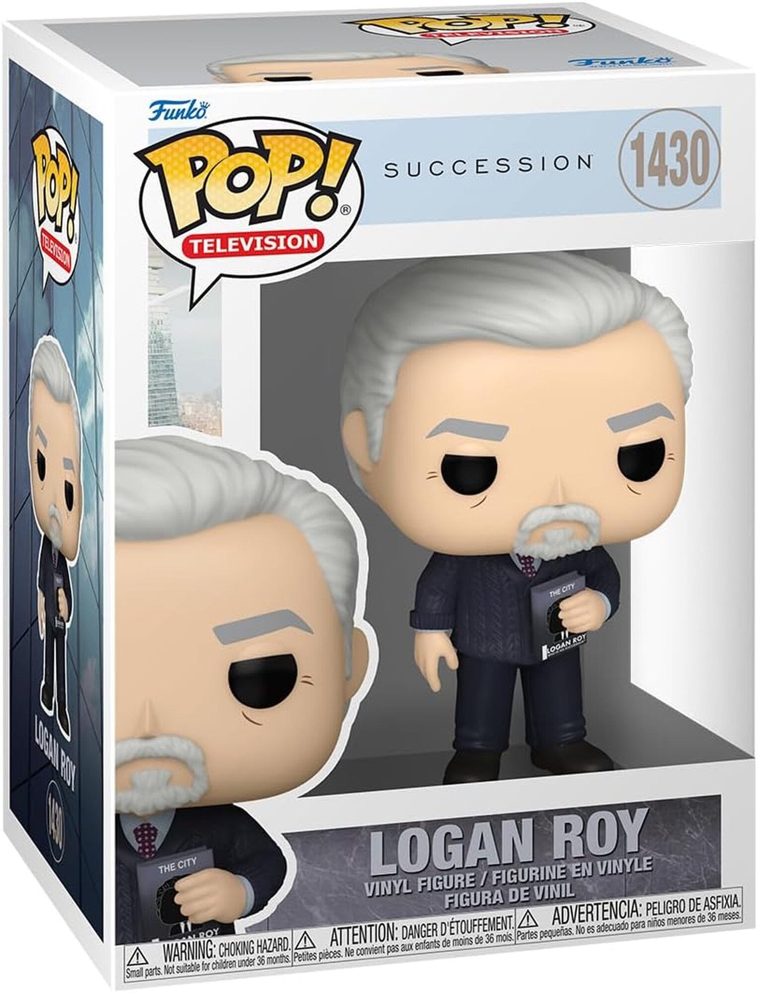 Фигурки Funko Pop TELEVISION - Коллекционная фигурка Succession Наследники Логан Рой - Фанко 1430