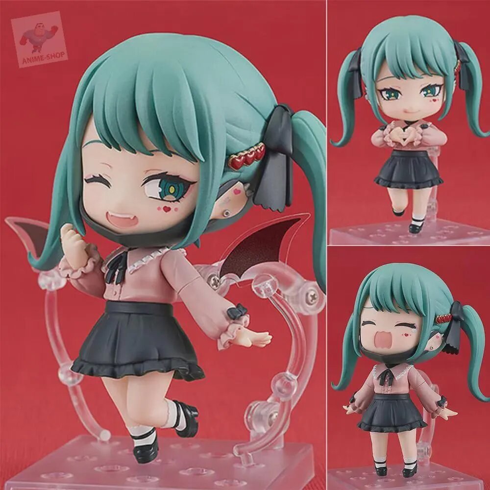 Фигурка вокалоид: Мику Хацунэ Вампир / VOCALOID Miku Hatsune Vampire Version Нендороид (10cm)
