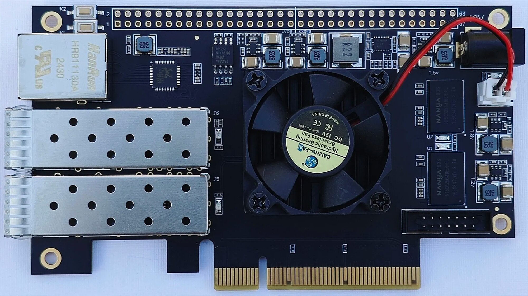 Развивающая плата XC7K325T-FFG900 Kintex7 Gigabit Ethernet SFP