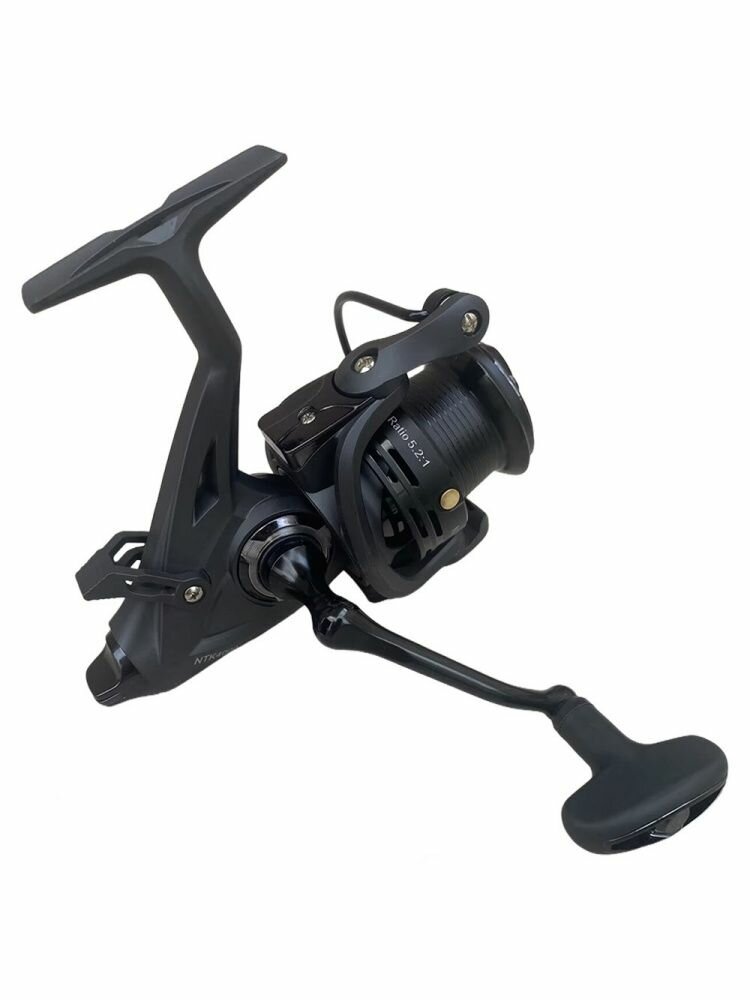 Катушка для спиннинга карповая, для фидера, безынерционная с байтранером