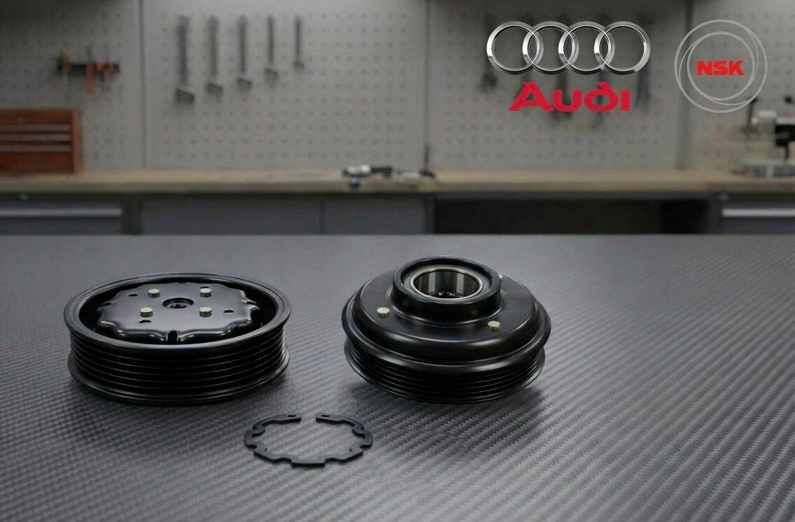 Муфта компрессора кондиционера NSK Japan A6 Allroad II A4 8E